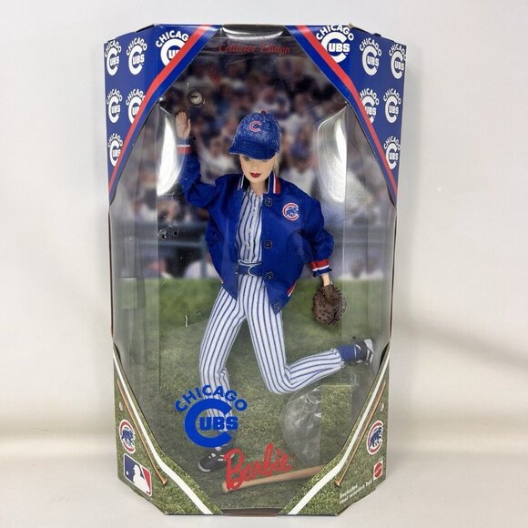 Barbie | Toys | Vintage Mattel Chicago Cubs Barbie Doll Collector ...